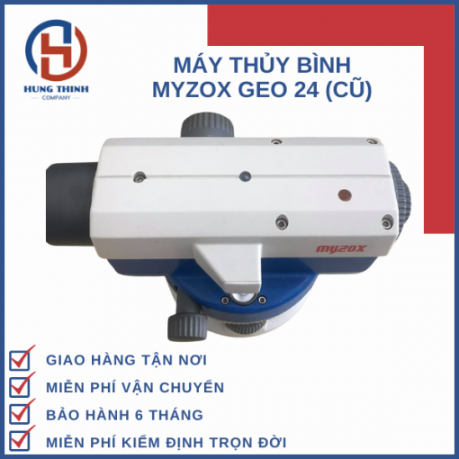 Máy thủy bình Myzox Geo 24 cũ | Máy thủy bình tự động Myzox Geo 24 cũ
